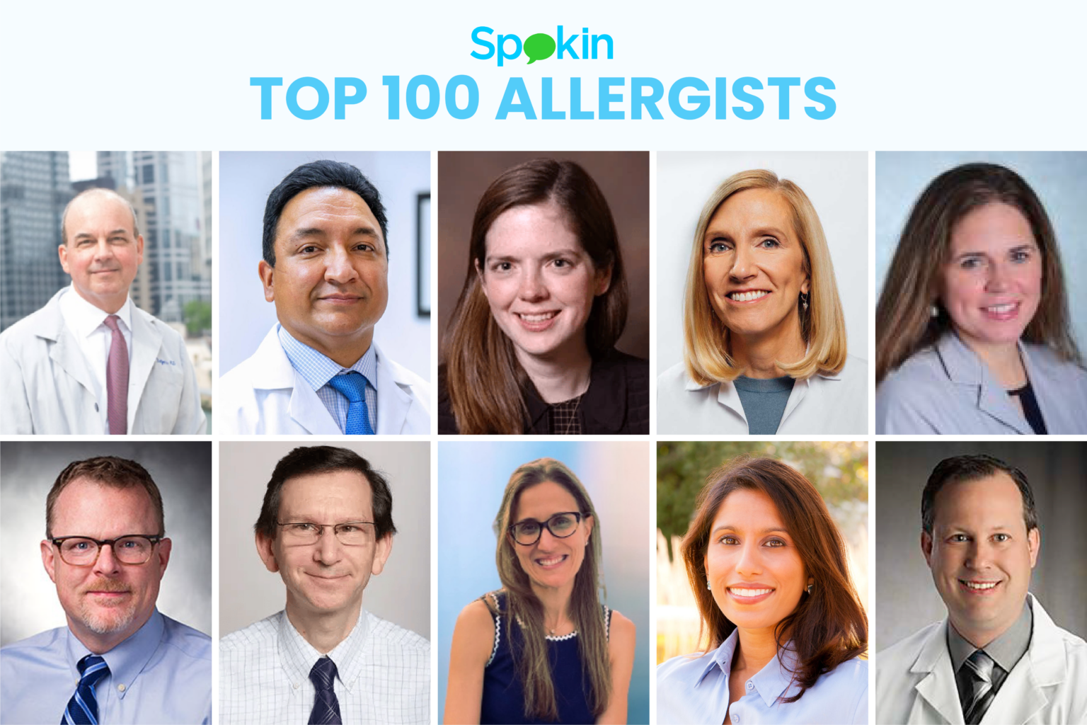 100 Top Rated Allergists - Spokin